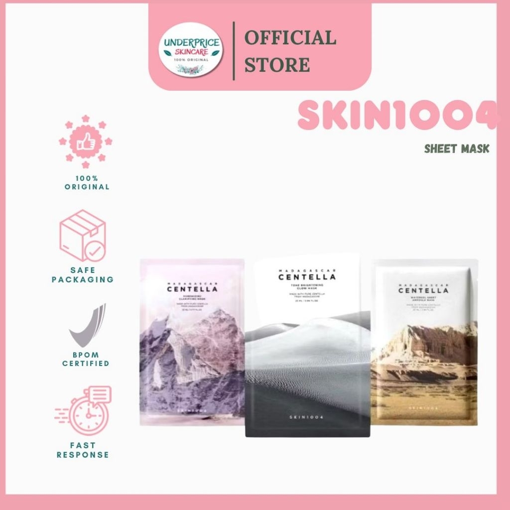 Jual SKIN1004 Madagascar Centella Sheet Mask 25ml | Shopee Indonesia