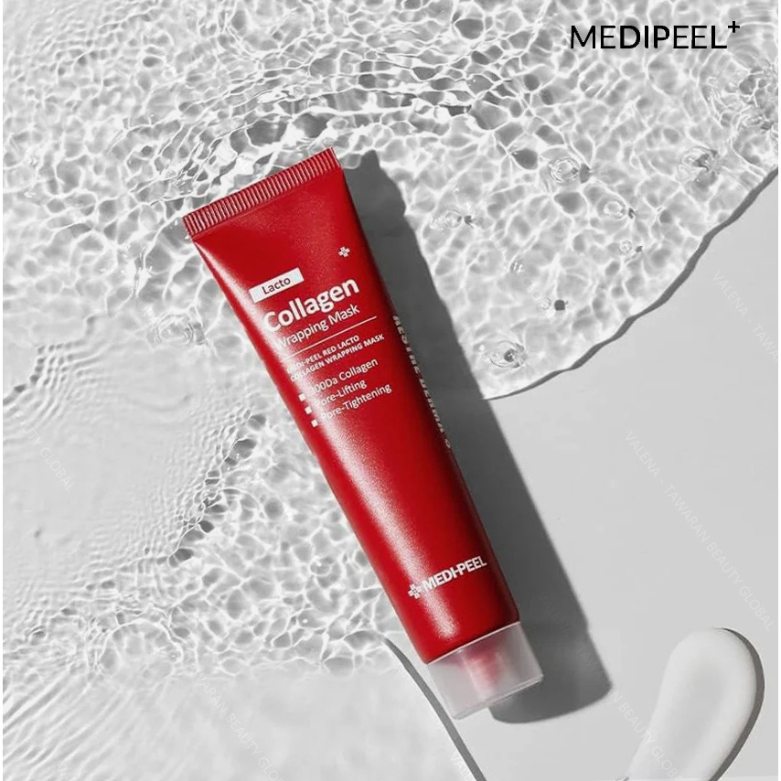 Jual MEDIPEEL Red Lacto Collagen Wrapping Mask 70ml Pore Tightening ...