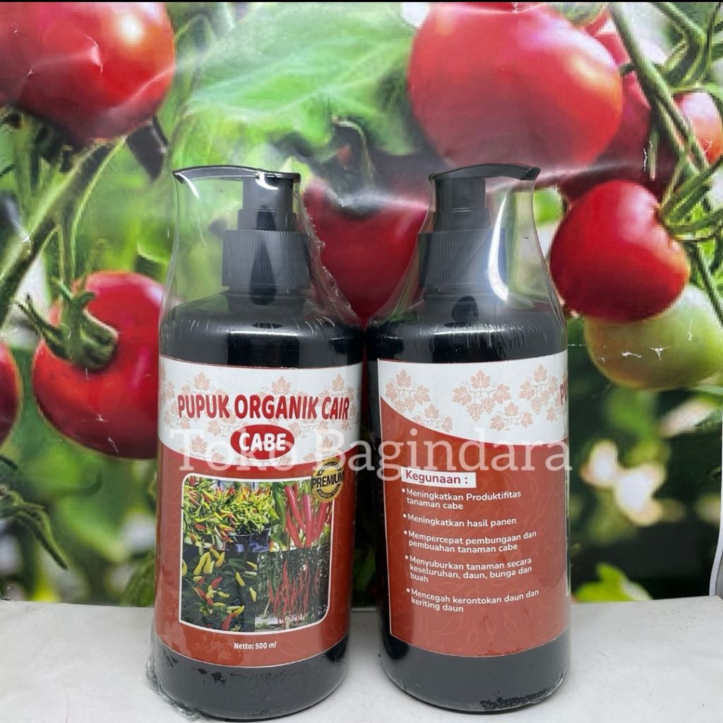 Jual Pupuk Cabe Organic Cair Kemasan 500ml | Shopee Indonesia