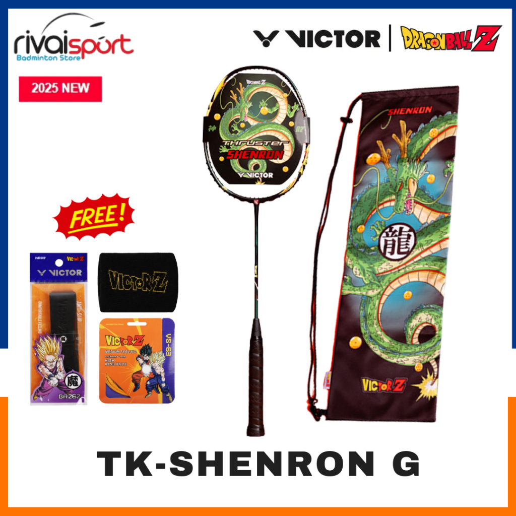 Jual New Limited Edition Raket Victor Dragon Ball Thruster DBZ Shenron ...