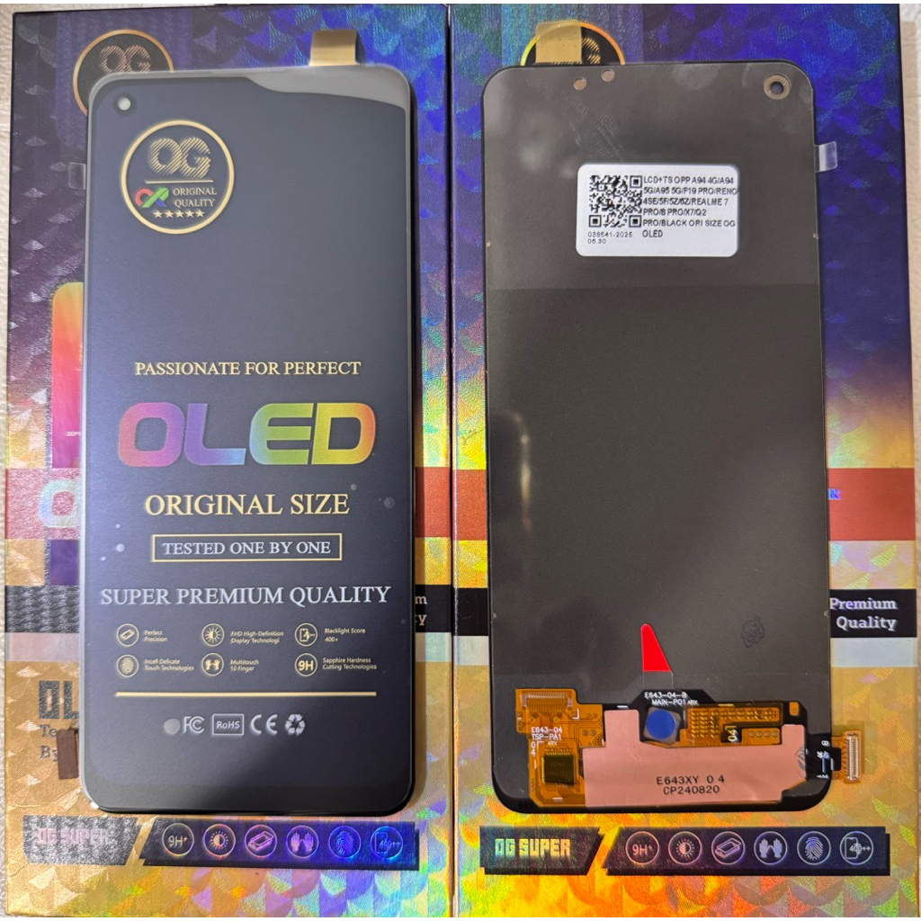 Jual NEW!! LCD OG OLED OPPO RENO 5F-5Z-6Z-RENO 4SE-REALME 7 PRO-REALME ...