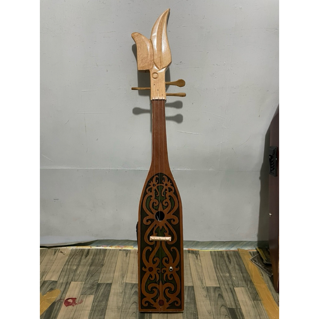 Jual Kacapi Dayak (kecapi senar 3) akustik elektrik | Shopee Indonesia