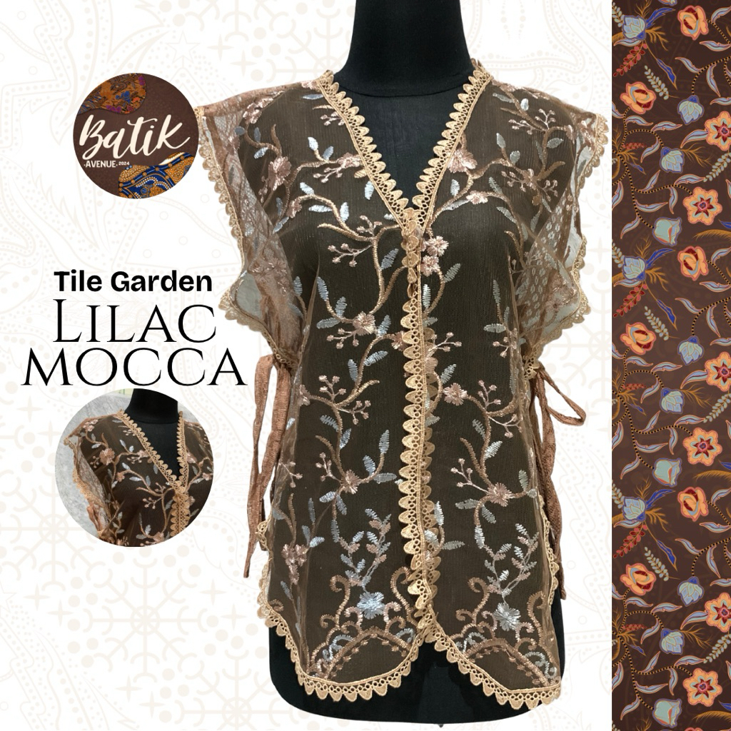 Jual Vest Tile Garden Premium - Lilac Mocca / Tile Garden / Outer ...