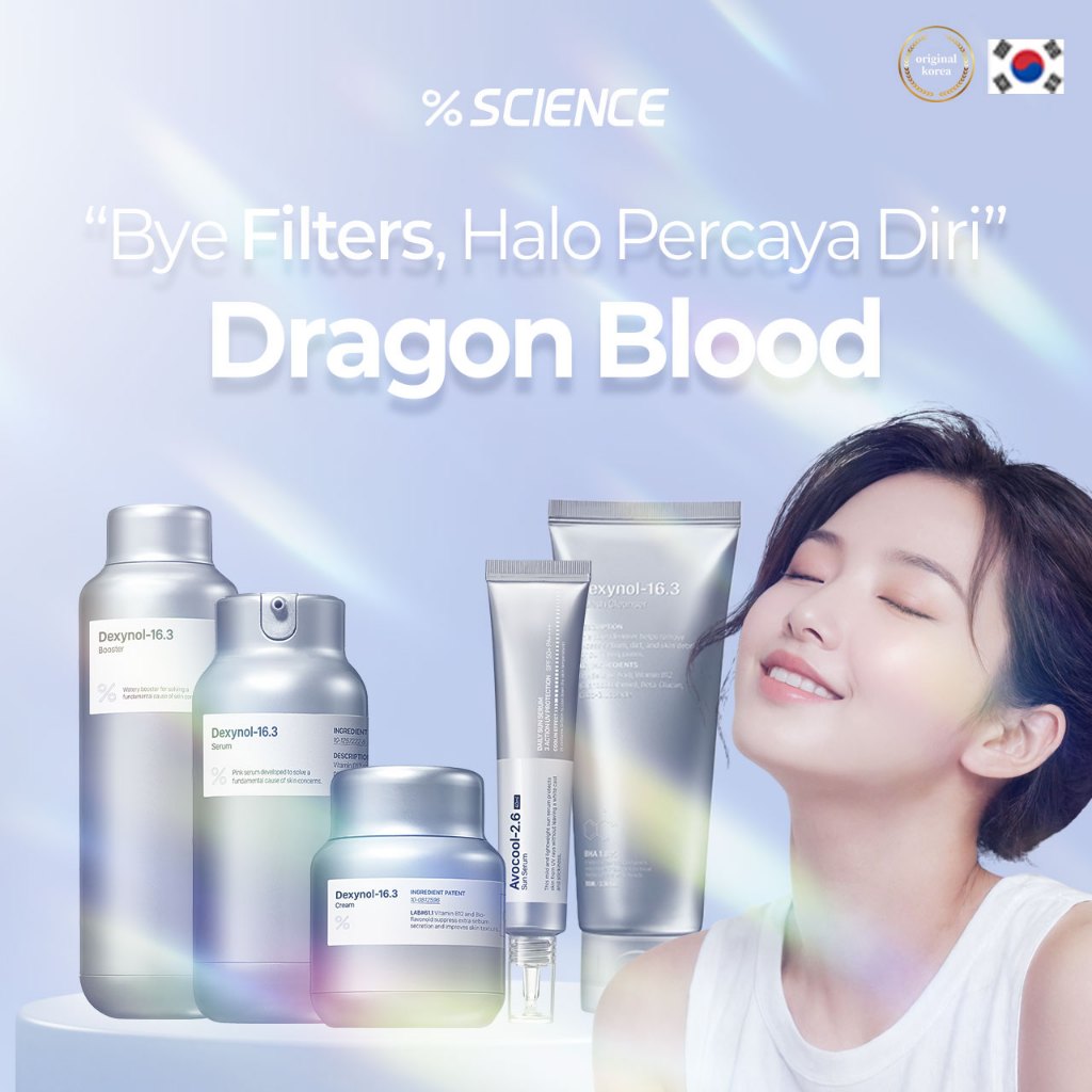 Jual PERCENT SCIENCE Paket Skincare Teknologi Tercanggih Korea No.1 ...