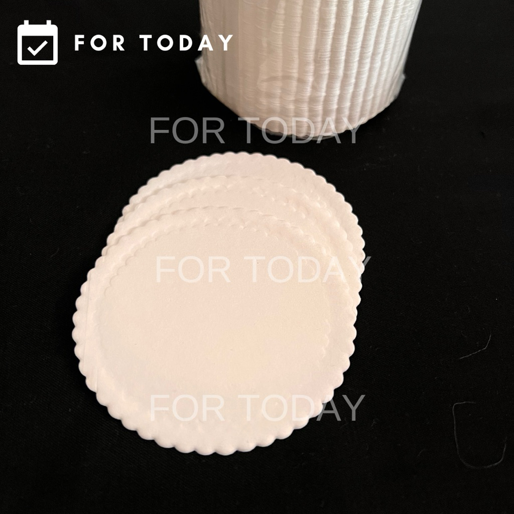 Jual Coaster Gelas Kertas / Tatakan Gelas Kertas / Diameter 8.5 cm ...