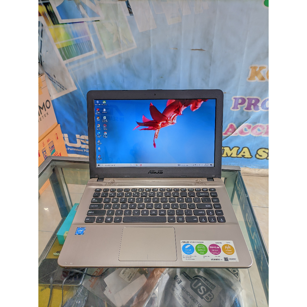 Jual Laptop Asus X441N | Intel Celeron N3350 | Ram 2 GB | Hardisk 500 ...