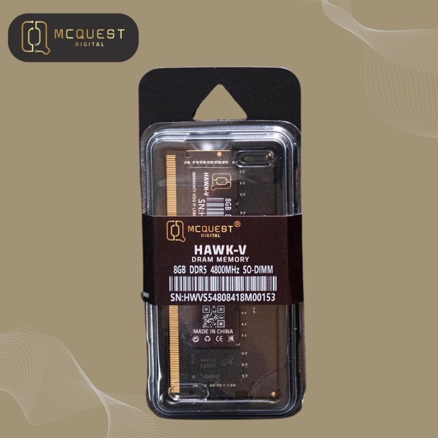 Jual MCQUEST HAWK-V SODIMM DDR5 8GB /16GB /32GB 4800MHZ RAM Memory ...