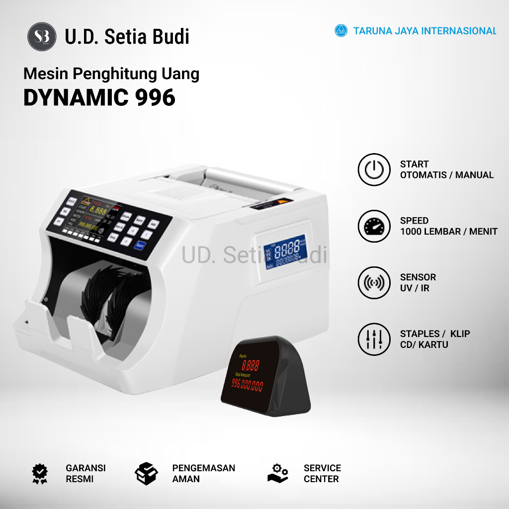 Jual Mesin Hitung Uang Prime Dynamic 996 Asli dan Bergaransi | Shopee ...
