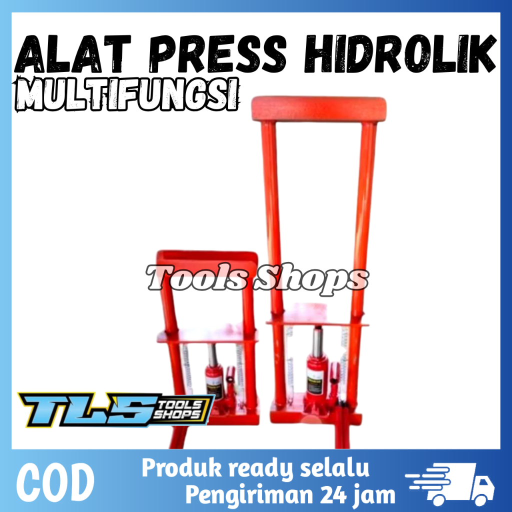 Jual alat pres mini multi fungsi hidrolik dongkrak 5 ton pres bushing ...