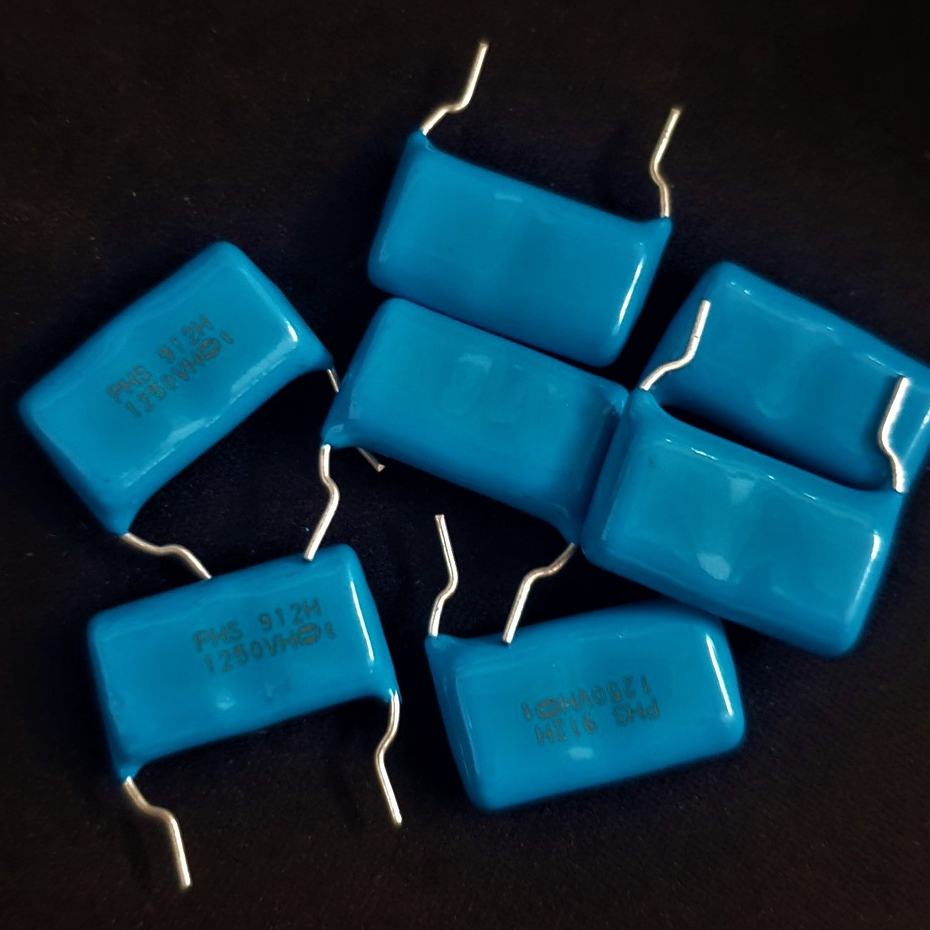 Jual Capacitor Mylar Atau Kapasitor Milar PHS 912H 912 H 0.091uF 1250V ...
