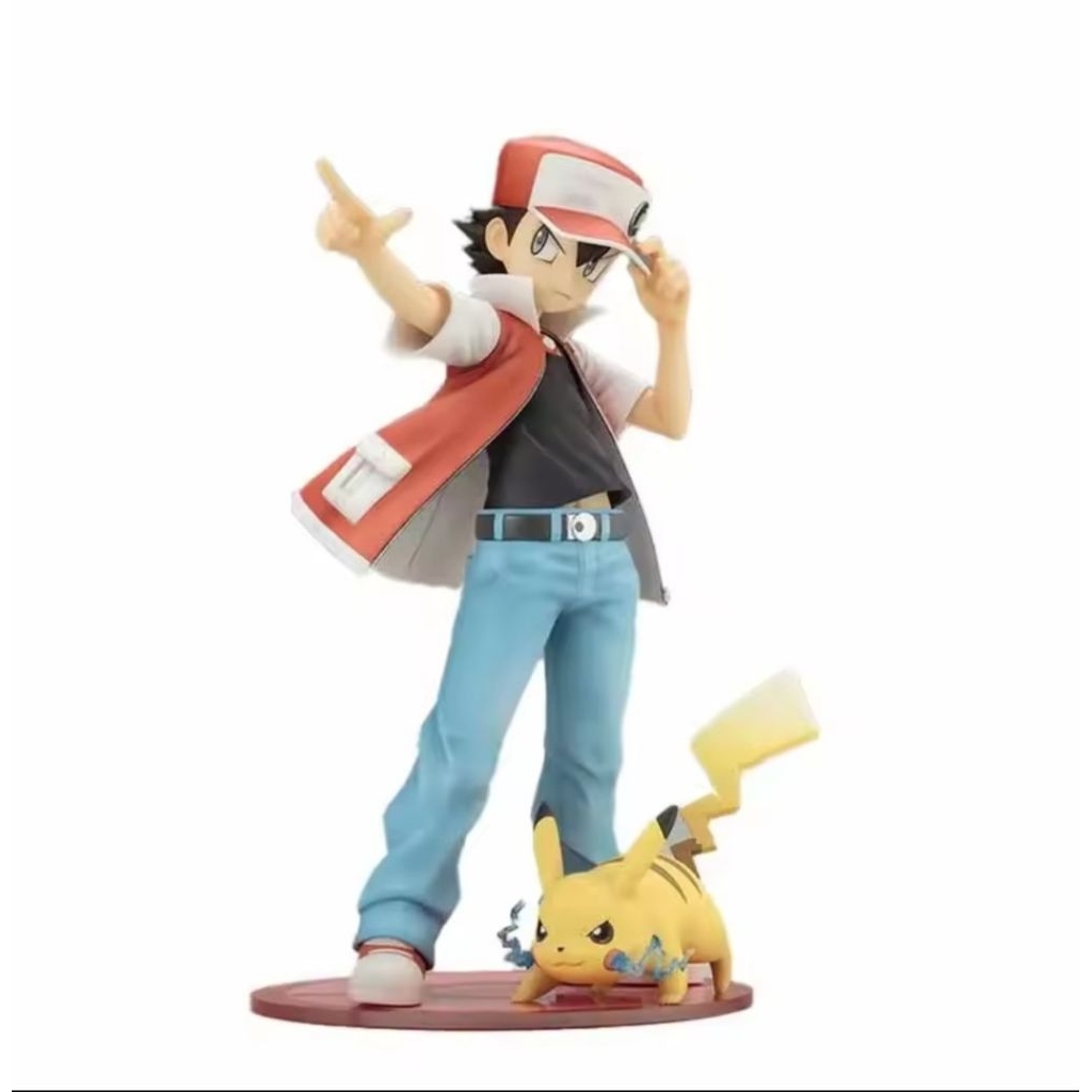 Jual ash dan pikachu figure pokemon champion | Shopee Indonesia