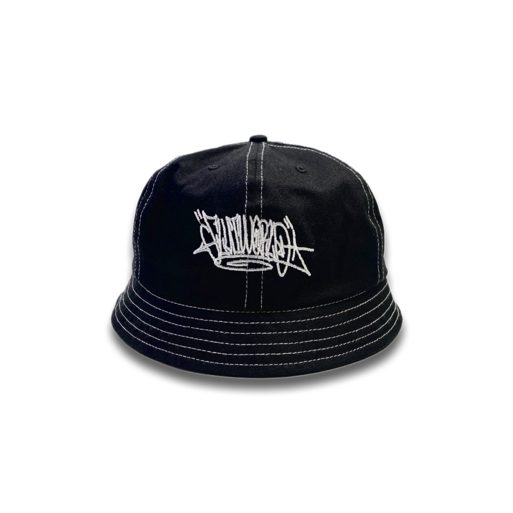 Jual Bucket Hats - Flut Worldwide Creap Bucket Hat Black | Shopee Indonesia