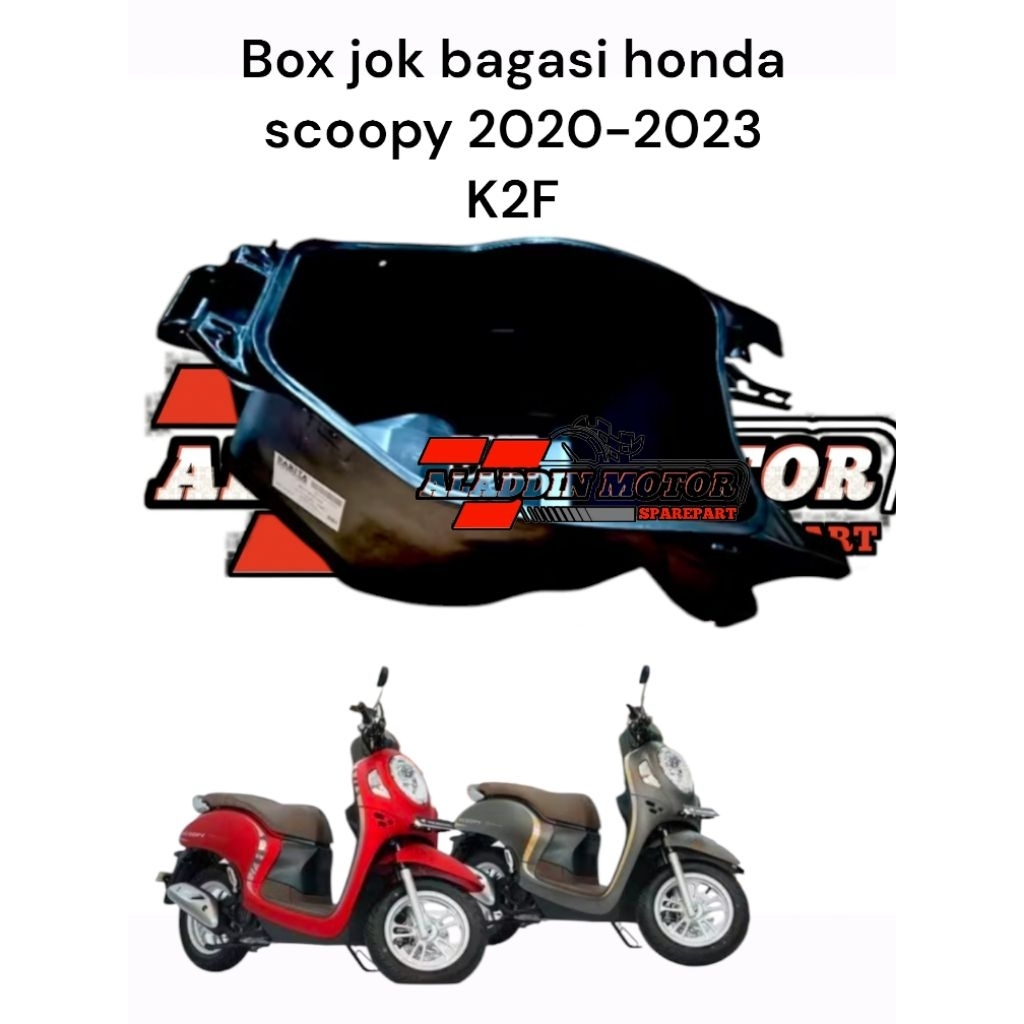 Jual Box jok bagasi honda scoopy Frestige 2020-2023 | Shopee Indonesia