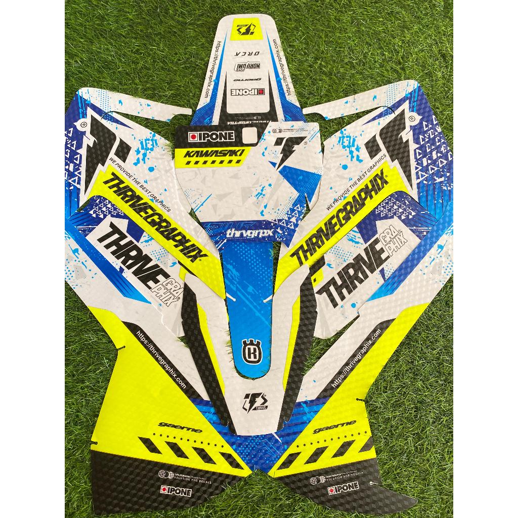 Jual Decal Custom Husqvarna new laminasi Doff Prizm Trail/Supermoto ...