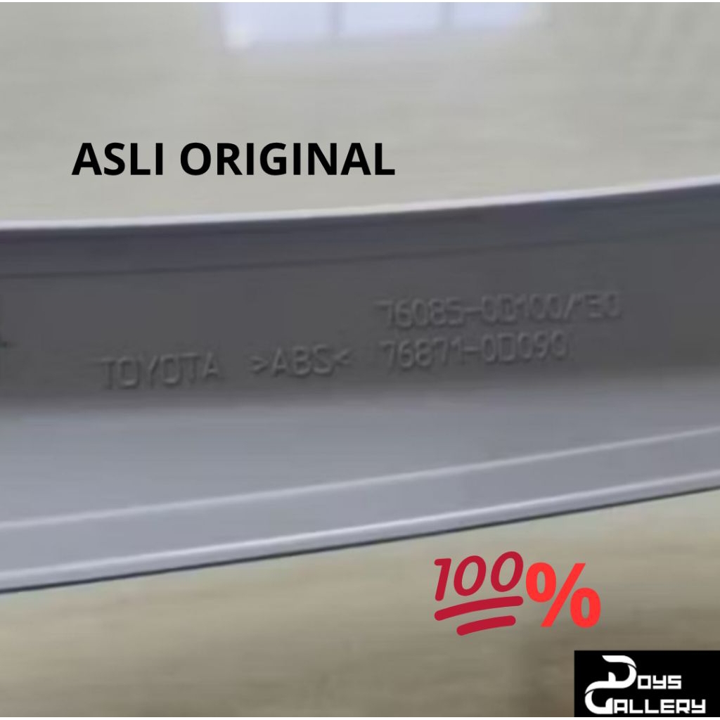 Jual Ducktail mobil toyota vios gen 3 asli original masih bahan belum ...
