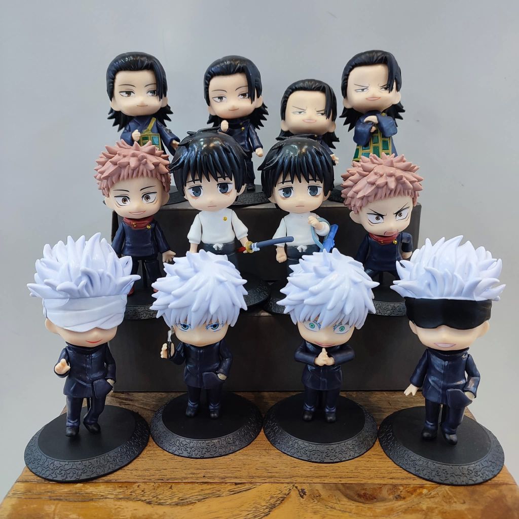 Jual mainan static figure jujutsu kaizen satoru gojo yuji itadori yuri itadori nanami kento toji ...