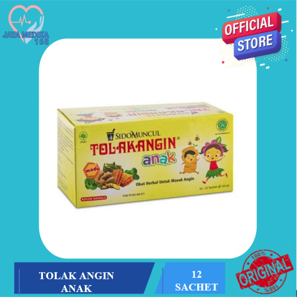 Jual Tolak Angin Anak Cair Dus 12's Herbal - Masuk Angin Daya Tahan ...
