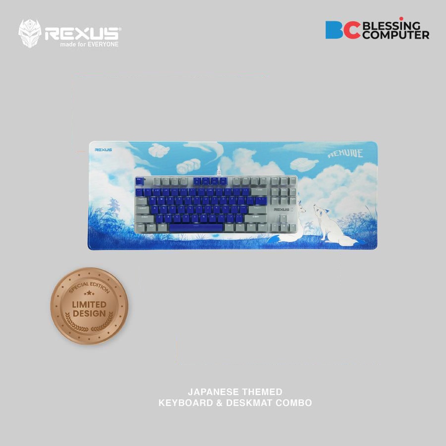 Jual Keyboard Gaming REXUS AYAKA TKL SHORAI Red Switch | Shopee Indonesia