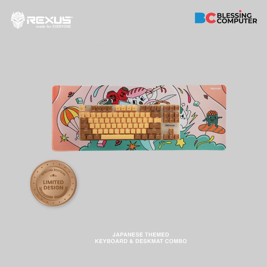 Jual Keyboard Gaming REXUS AYAKA TKL YUKO Red Switch | Shopee Indonesia
