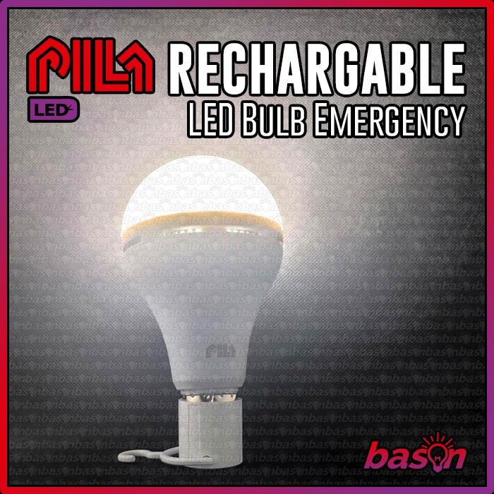 Jual PILA Emergency LED Bulb Rechargeable 8W / 13W E27 220V Battery ...