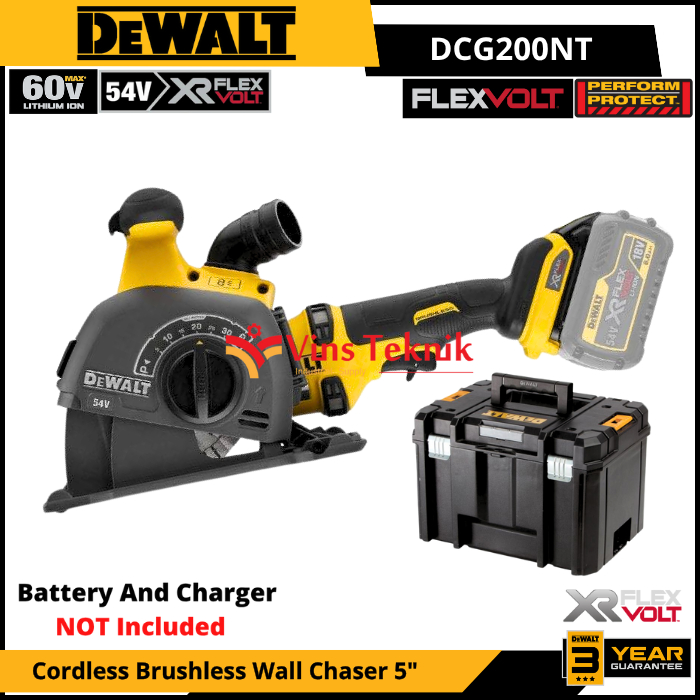 Jual DEWALT DCG200NT Mesin Belah Beton Baterai Cordless Brushless ...