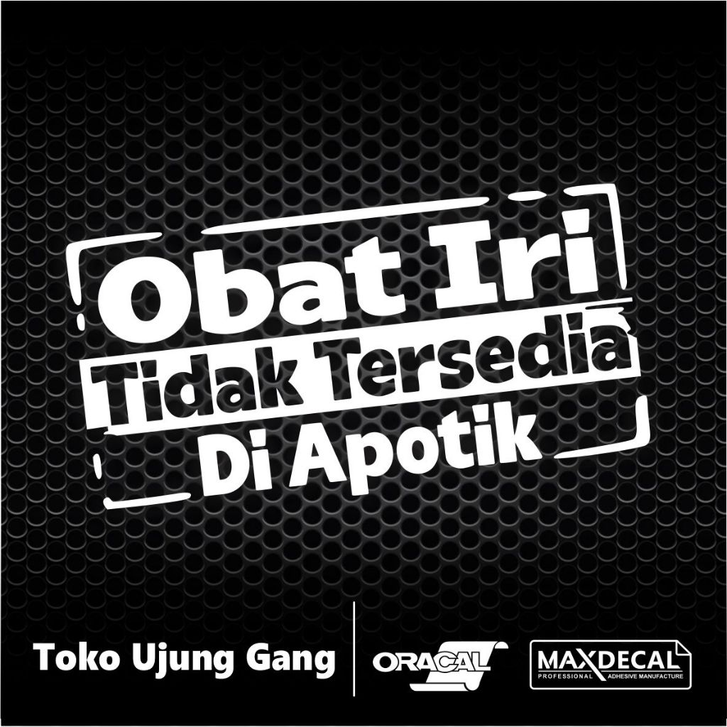 Jual CUTTING STIKER obat iri tidak tersedia di apotik | Shopee Indonesia