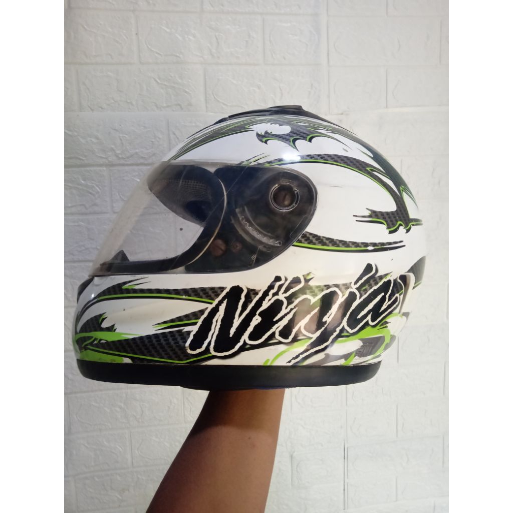 Jual helm fullface NINJA preloved | Shopee Indonesia