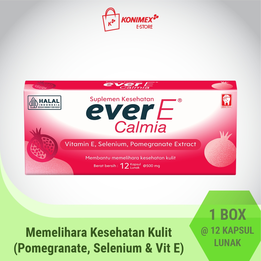 Jual everE Calmia Dos isi 12 Softcapsule | Shopee Indonesia