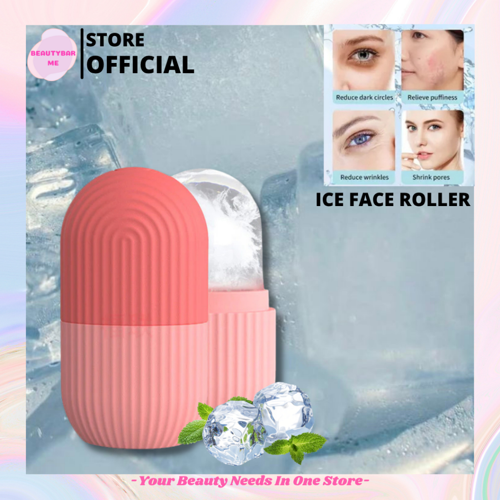 Jual Beautybarme - Ice Face Roller Ice Facial Massager Beauty Alat ...