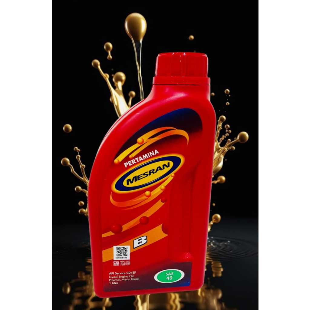 Jual PERTAMINA MESRAN B40 1 LITER OLI MESIN PERTAMINA MESRAN B40 1000 ...
