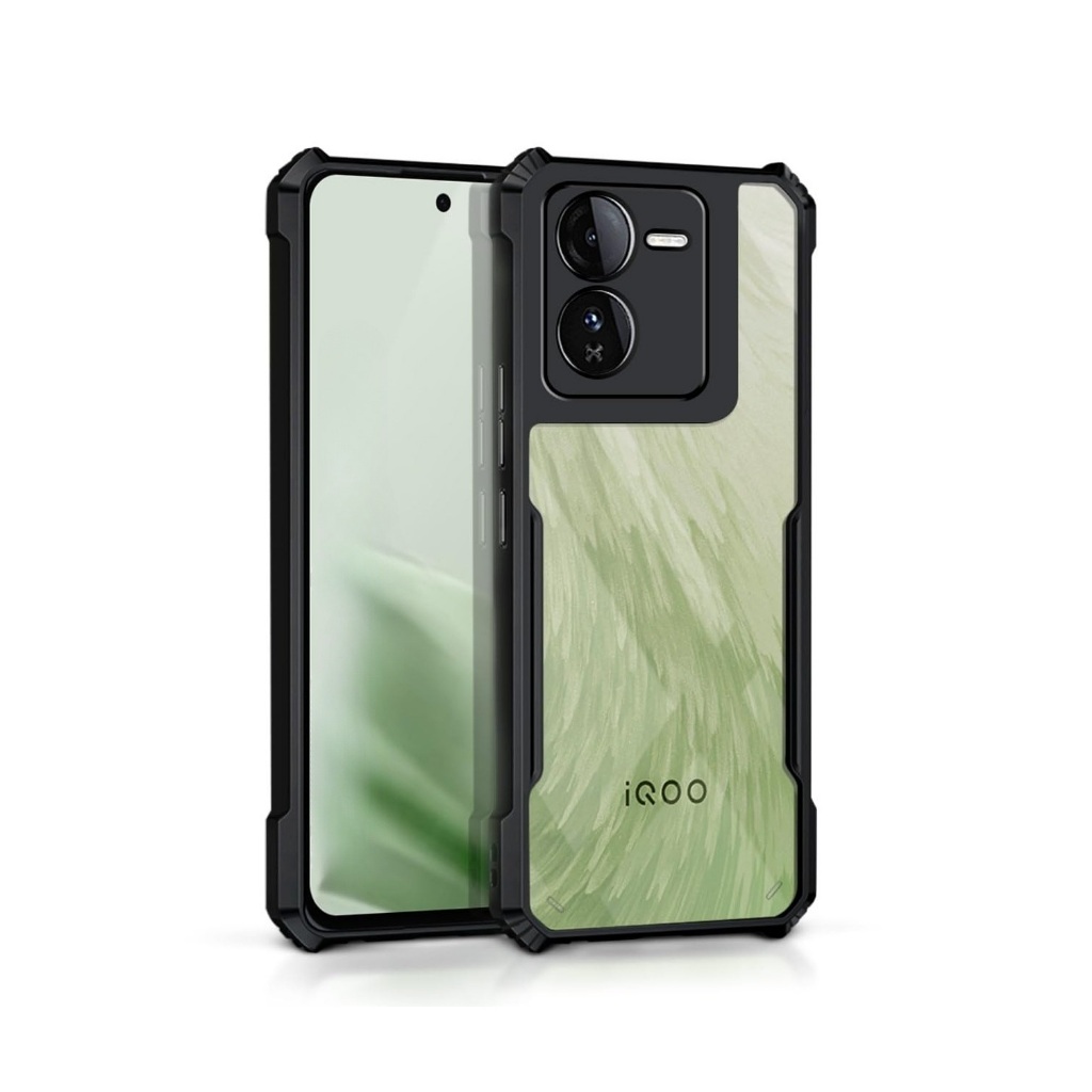 Jual Case Vivo IQOO Z9 Turbo 5G Fusion Armor Shockproof Transparent ...