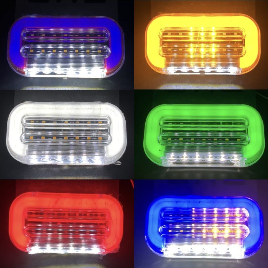 Jual Lampu Bak Truk 24V Sein Running / Lampu LED Sein Truk 24V 12V – Running Light Belakang ...