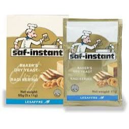 Jual SAF instant Sachet Ragi 11gr x 4 sachet (1box) | Shopee Indonesia
