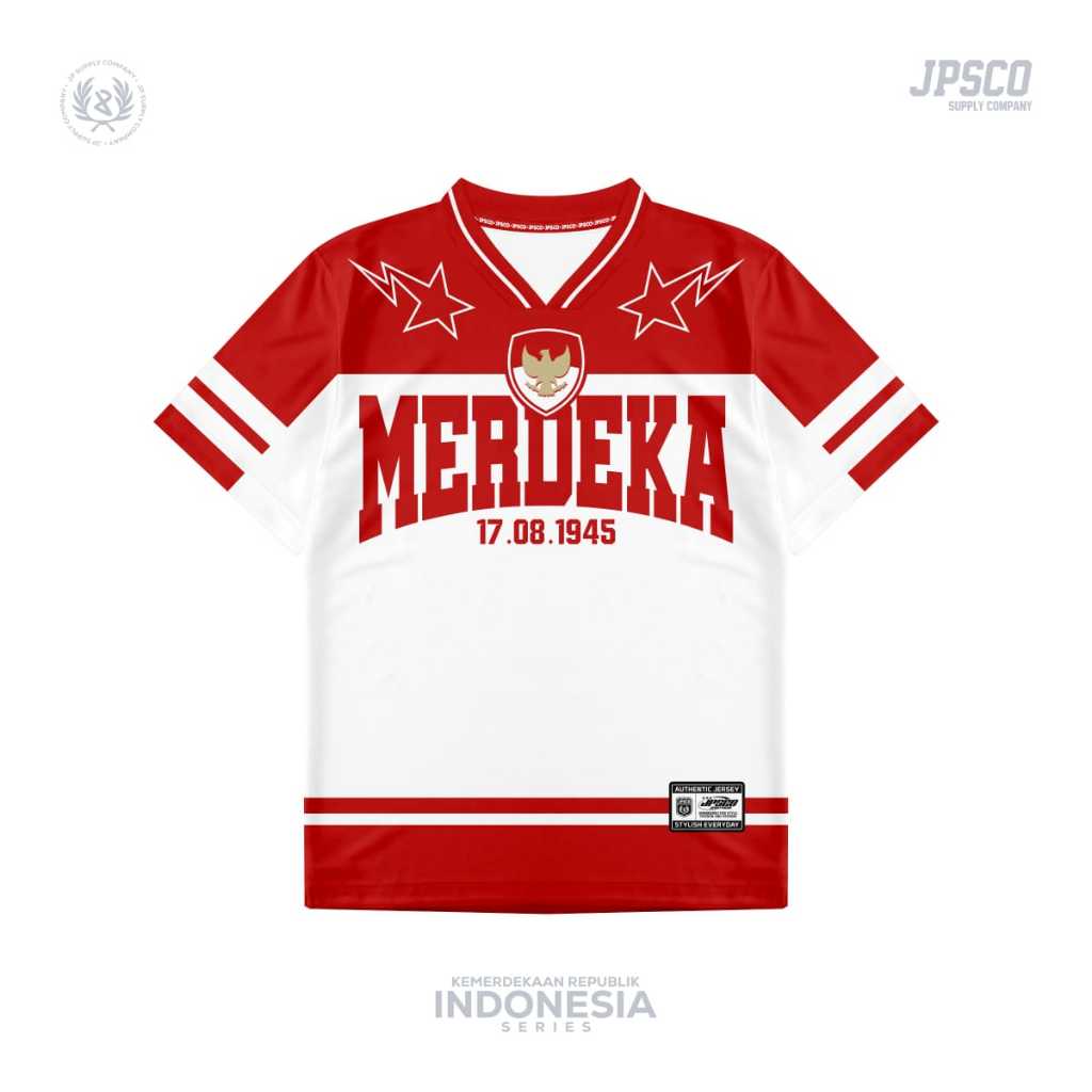 Jual FLOWWEAR Jersey Kemerdekaan / Jersey Indonesia Series / Jersey ...