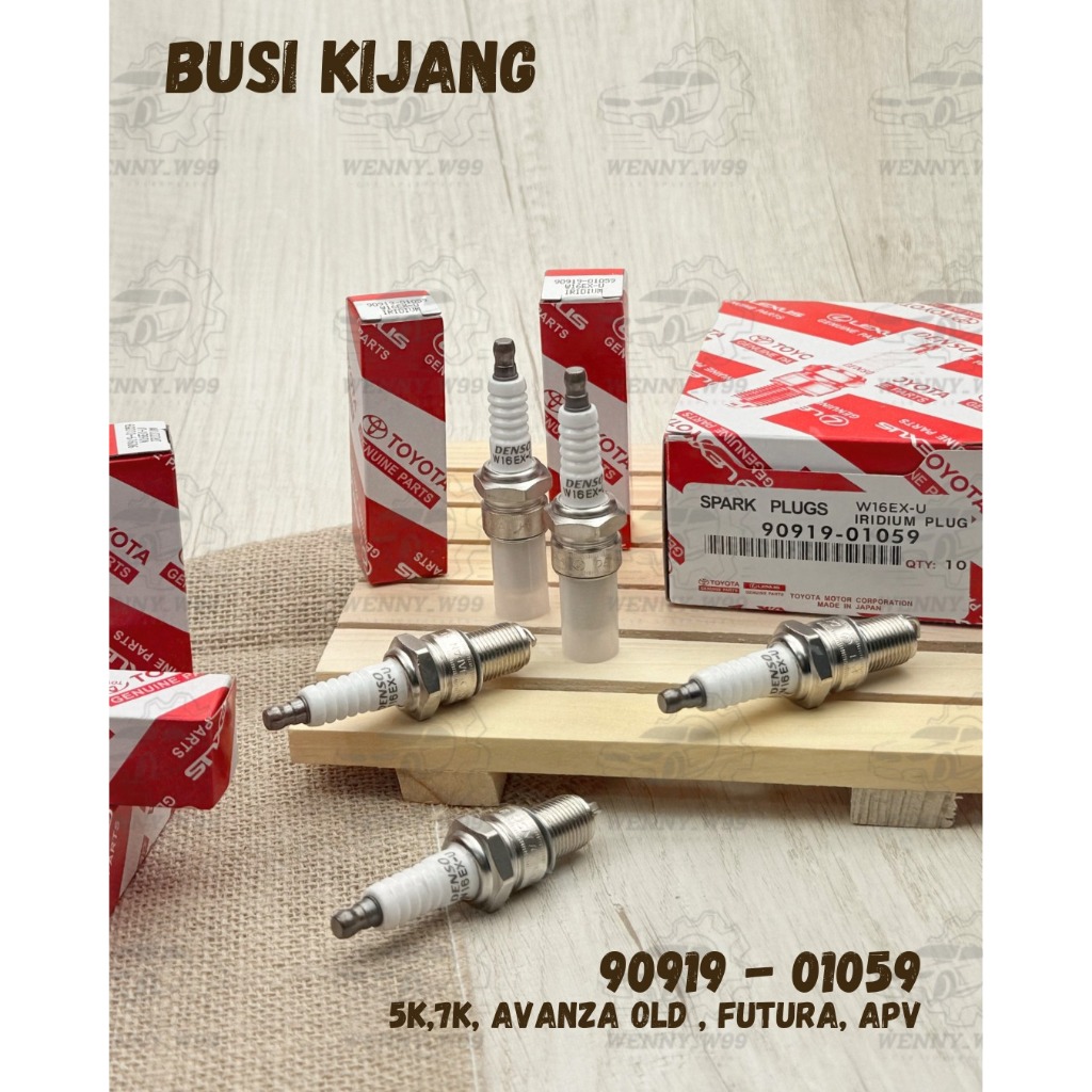 Jual BUSI W16EX-U TOYOTA AVANZA OLD KIJANG 5K 7K ST100 FUTURA T120SS APV 90919-01059 | Shopee ...