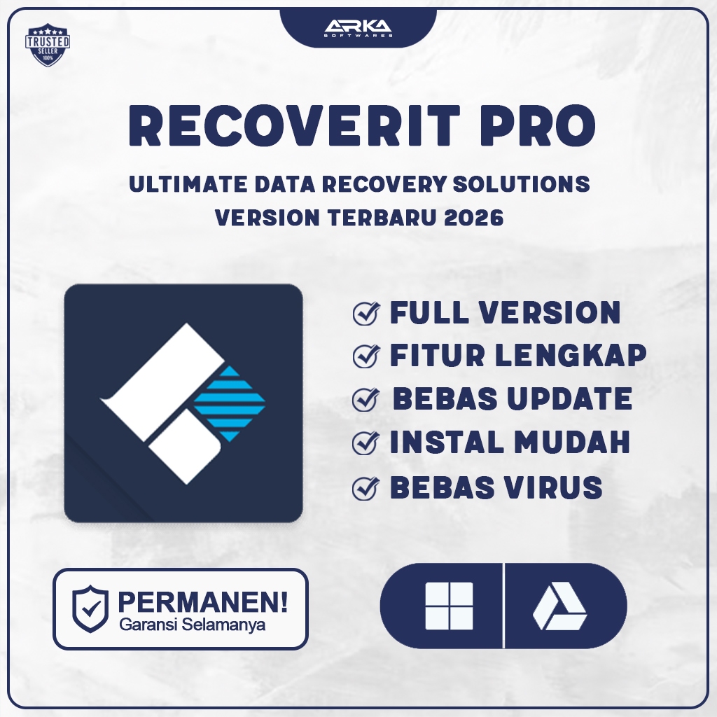 Jual Recoverit Pro 13 Full Version Original Lifetime + Panduan Instalasi (WIN & MAC) | Shopee ...