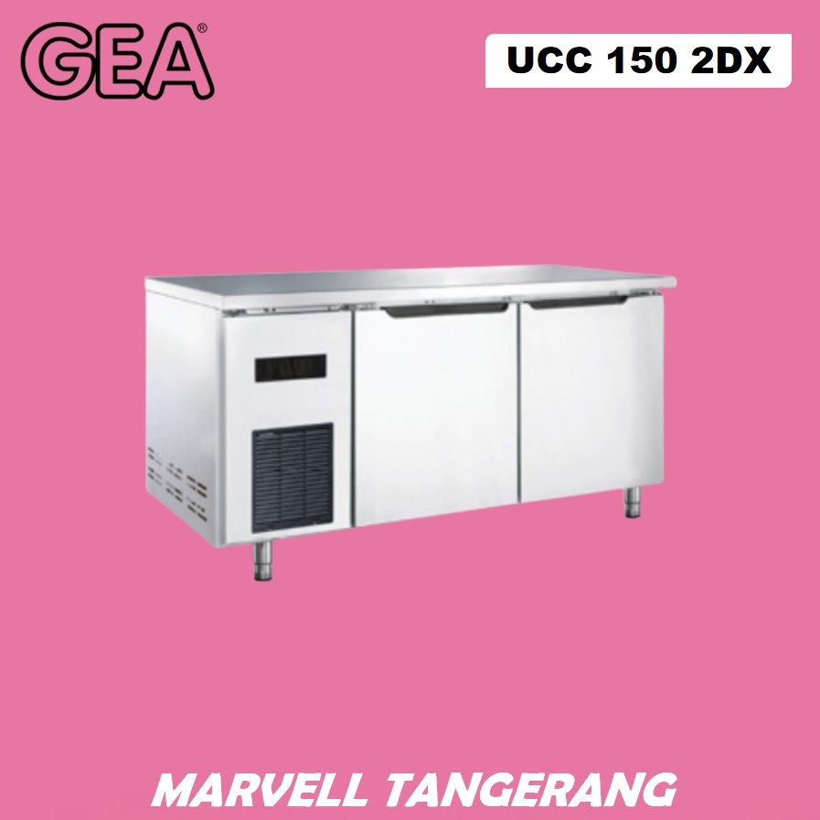 Jual GEA UCC 150 2DX UNDERCOUNTER CHILLER STAINLESS 2DX | Shopee Indonesia