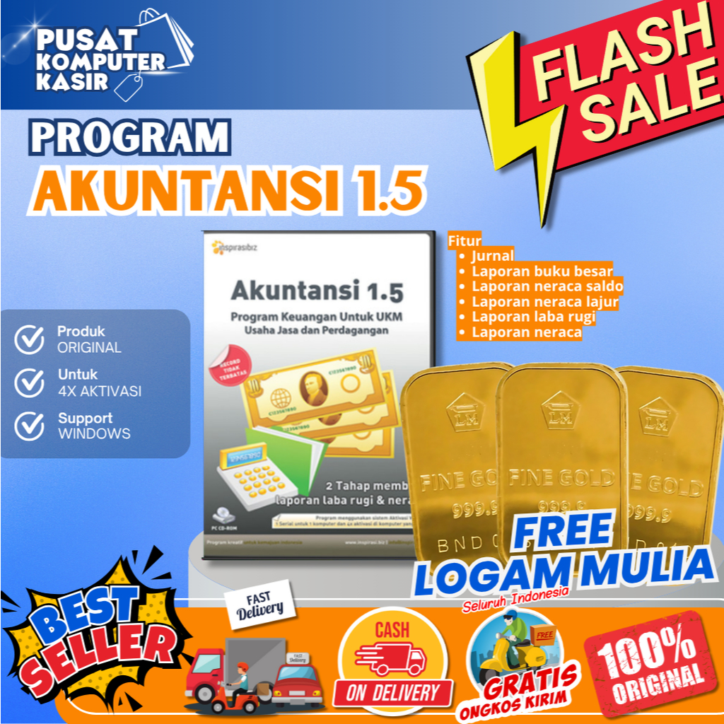Jual Program Akuntansi | Program Akuntansi 1.5 | Program Akuntansi ...