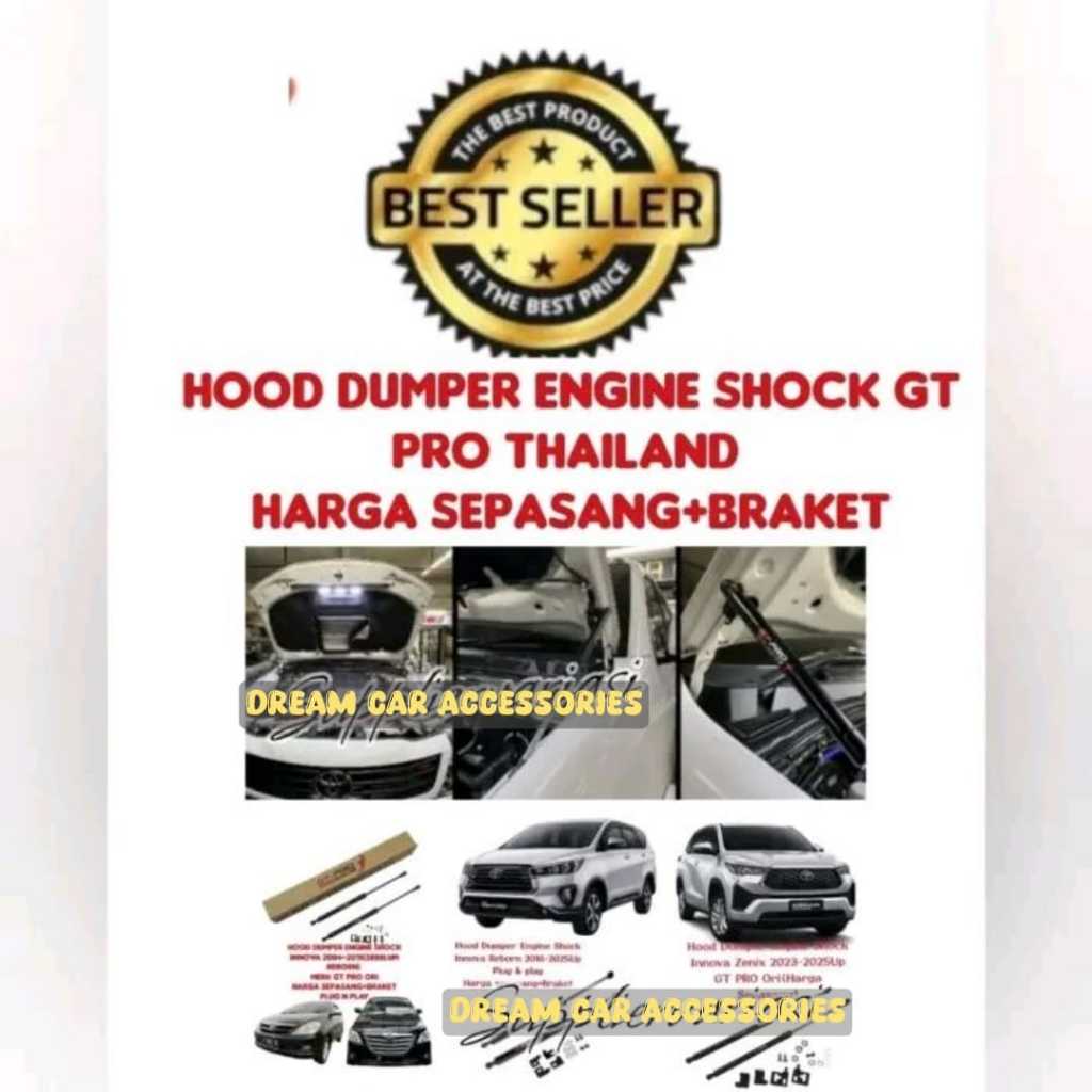 Jual Hood Dumper Engine Shock kap Mesin Toyota Innova 2004-2015 Innova ...