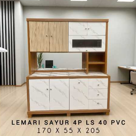 Jual Lemari Sayur Bahan PVC Premium Dengan Desain Modern dan Fungsional ...