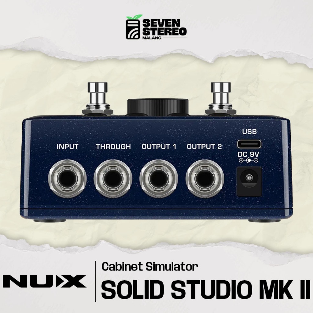 Jual Nux NSS6 NSS-6 Nux Solid Studio MK2 Preamp Power Amp simulator & IR Loader | Shopee Indonesia