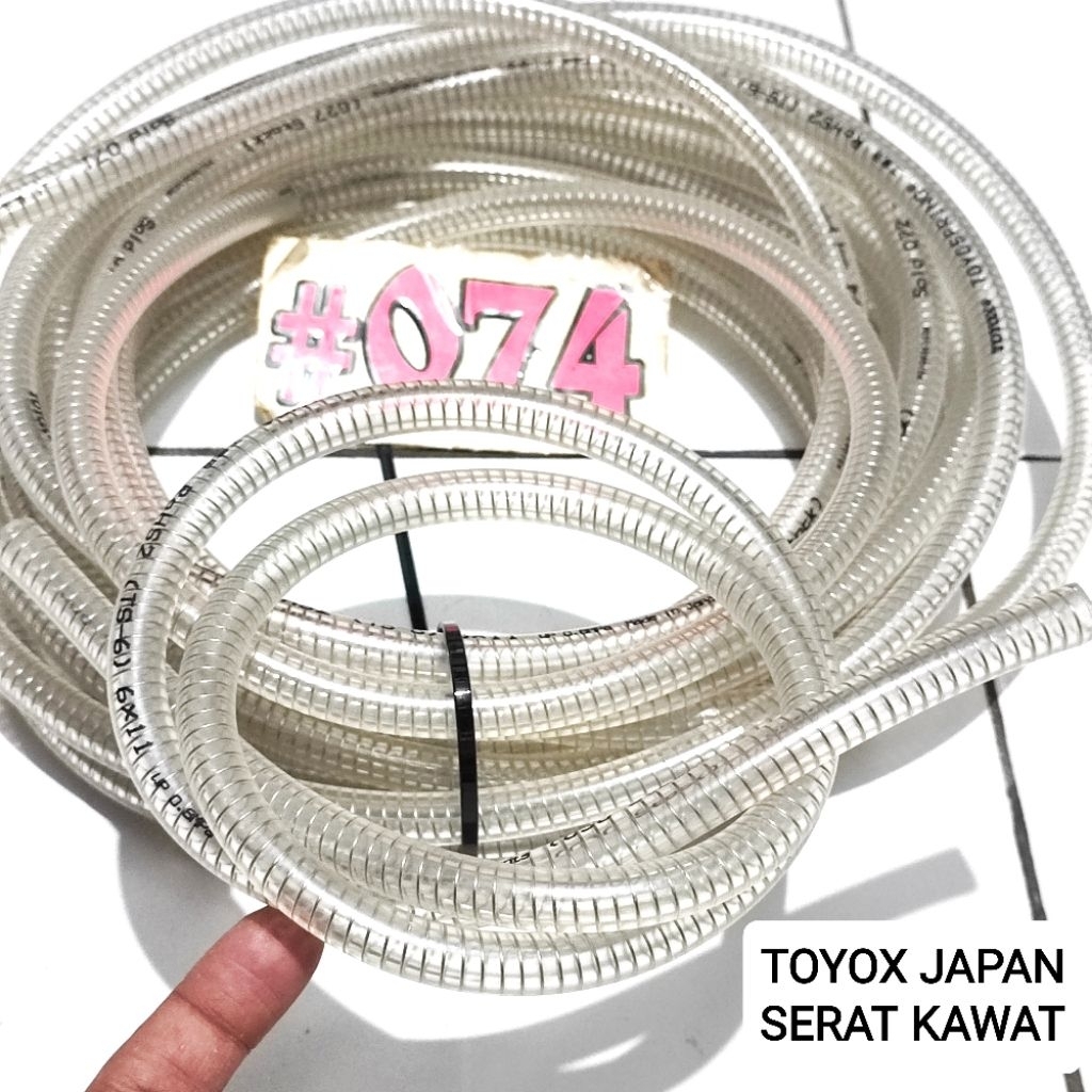 Jual SELANG BENSIN TOYOX UNIVERSAL SELANG BENSIN BENING TRANSPARAN ...