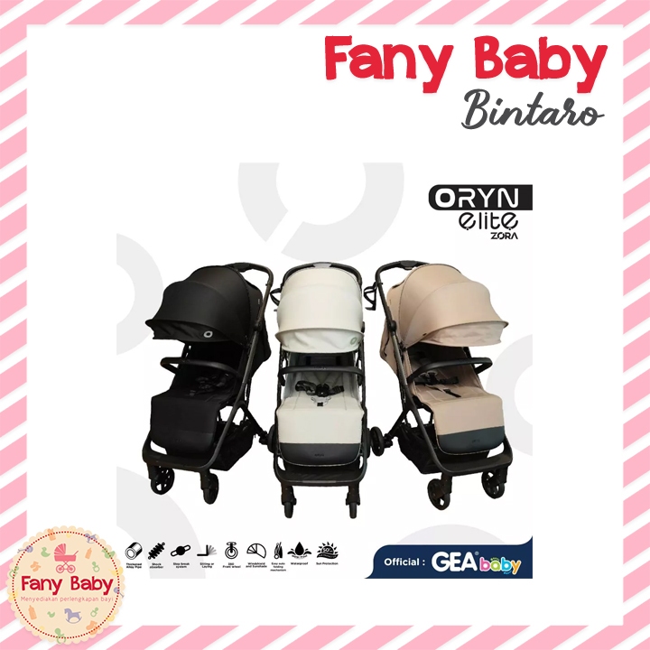 Jual GEA BABY STROLLER ORYN ZORA - E30 / KERETA DORONG BAYI | Shopee ...