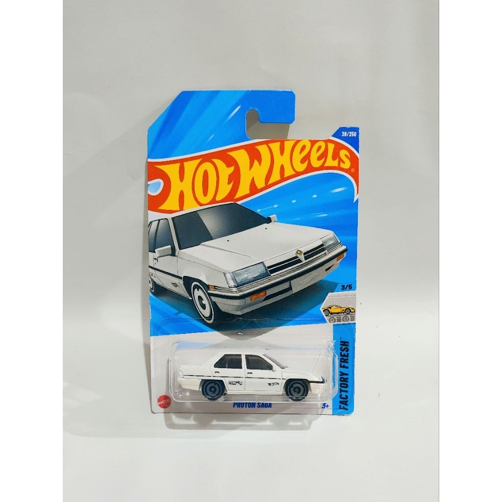 Jual HOTWHEELS PROTON SAGA PUTIH/WHITE | Shopee Indonesia