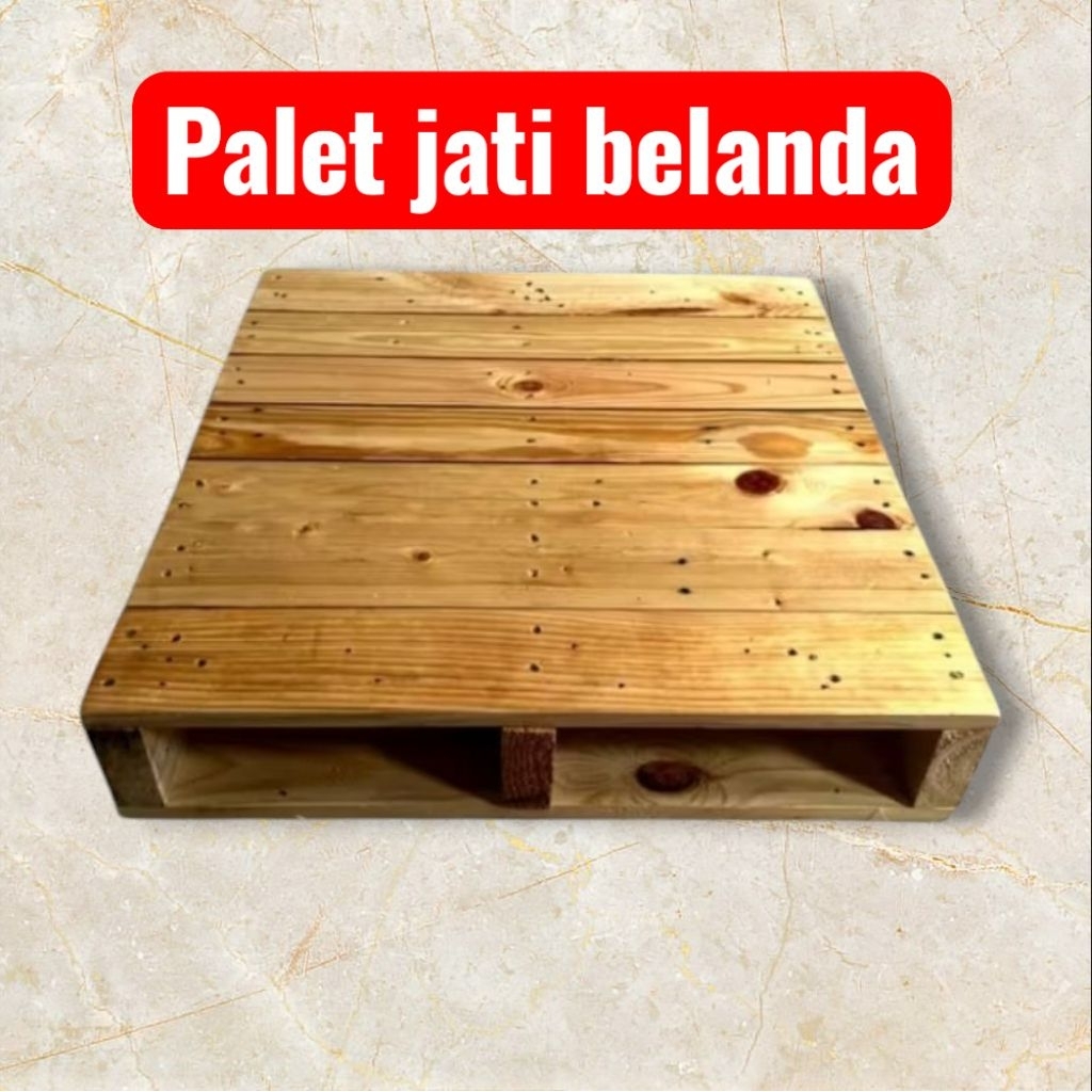 Jual Kayu palet jati belanda taktakan/alas barang (Uk 60cm×60cm×12cm ...