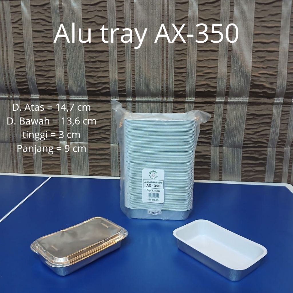 Jual aluminium tray Ax-350 merek bestfresh | alu tray | kotak dimsum ...