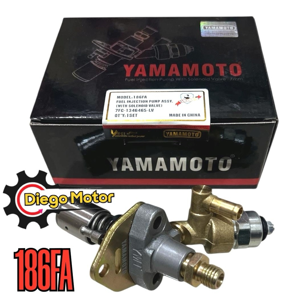 Jual 186F 186FA FIP Fuel Injcetion Pump Assy Solonoid Pompa Minyak ...