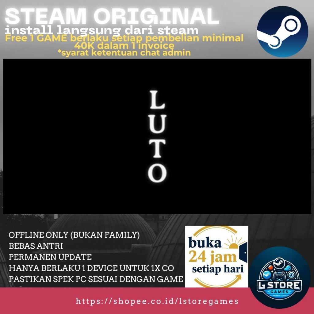 Jual Luto Game PC Original Offline | Shopee Indonesia