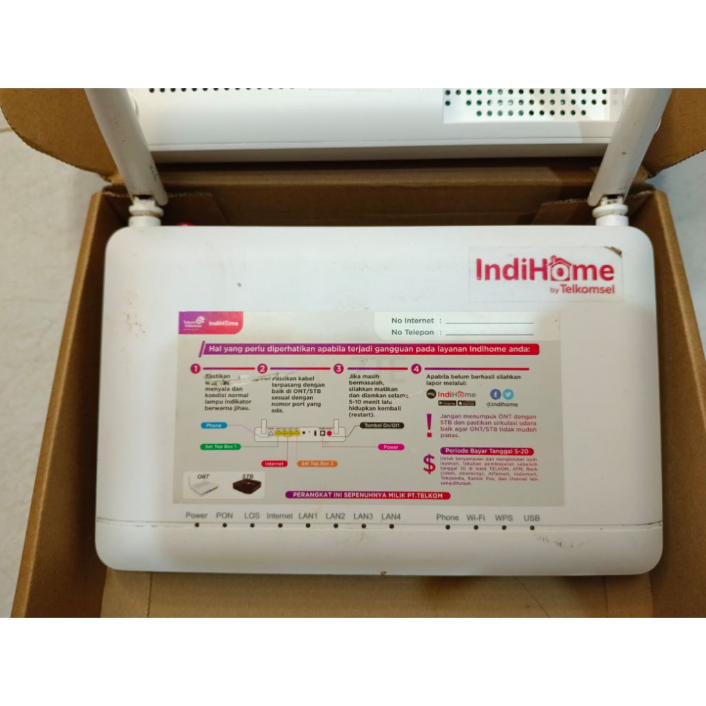 Jual Router Wifi ONT ZTE F670L Dual Band | Shopee Indonesia