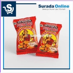Jual [10pcs] Jajanan Kue Putra Bali Pia Potong 8gr Snack Enak dan Lezat ...